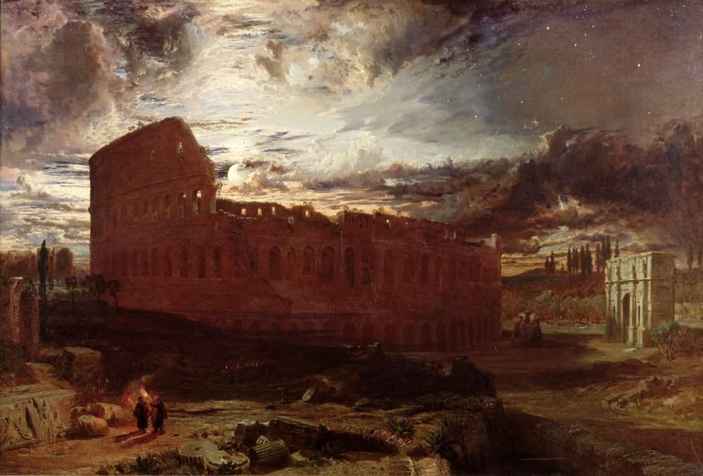 The Colosseum, Rome by Frederick Lee Bridell